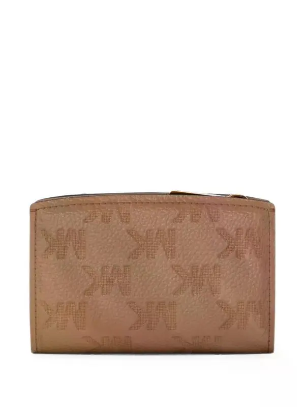Michael Kors Logo-embossed Pebbled-leather Wallet