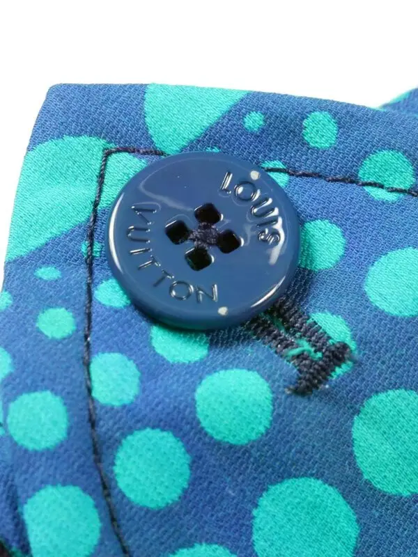 LOUIS VUITTON 2010s X Yayoi Kusama Pumpkin-print Jacket