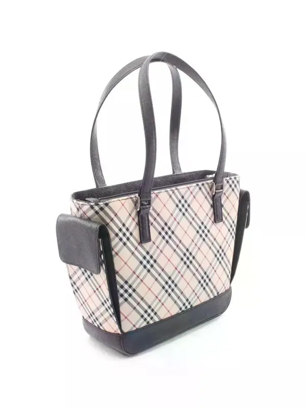 Burberry 2010s Nova Check Tote Bag
