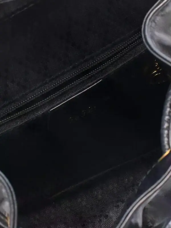 Gucci Bamboo Line Leather Backpack