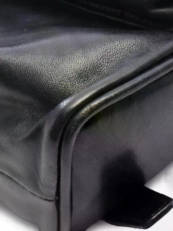 Gucci Bamboo Line Leather Backpack