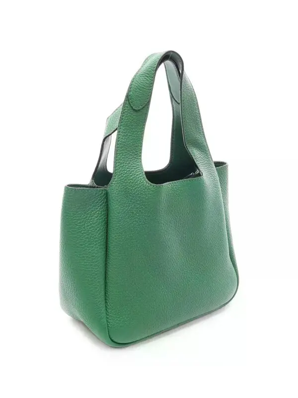 Prada 2000s Mini Liaison Tote Bag - Green