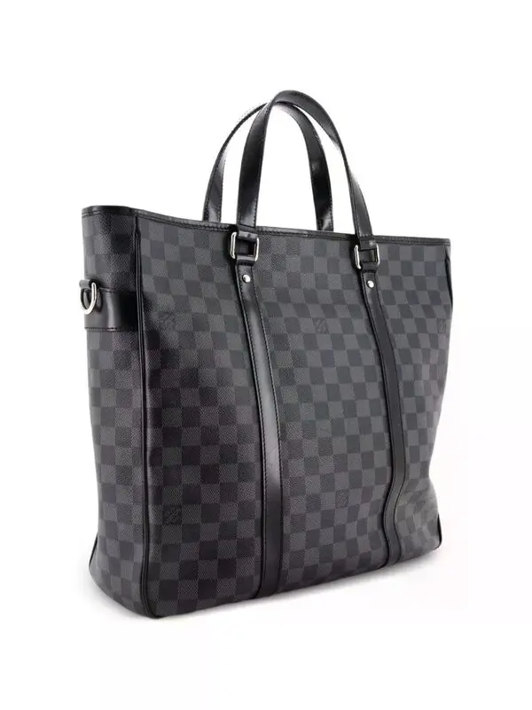 LOUIS VUITTON Tadao Handbag Damier Graphite Mm Tote Bag