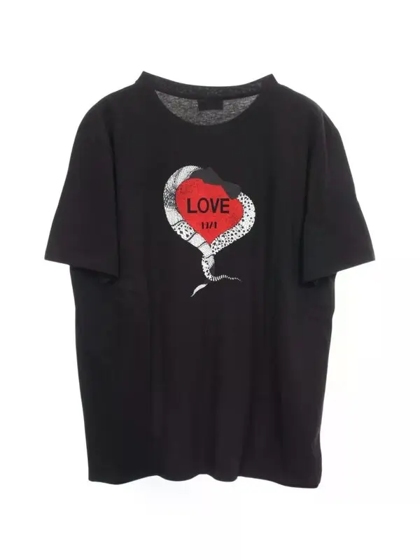 Saint Laurent Love 1974 Graphic-print T-shirt