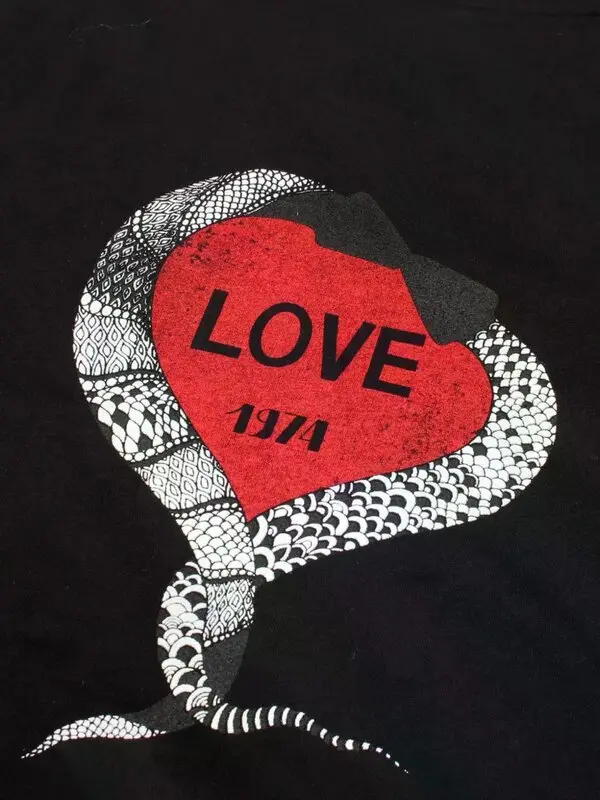 Saint Laurent Love 1974 Graphic-print T-shirt