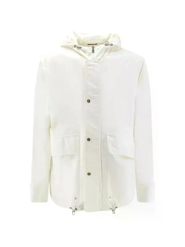 Brunello Cucinelli Hooded Press-stud Jacket