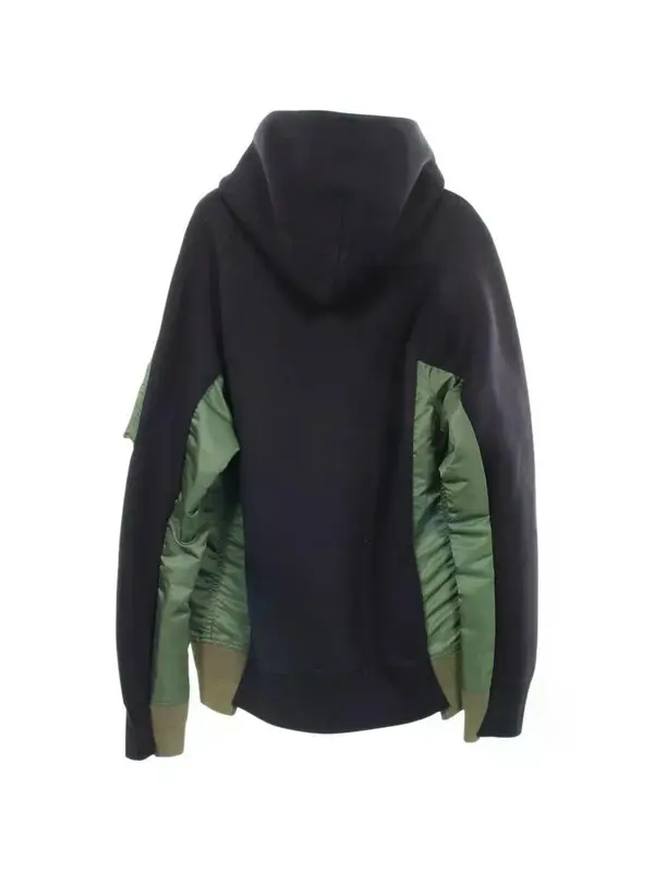 Sacai 2010s Zip-up Hoodie - Blue