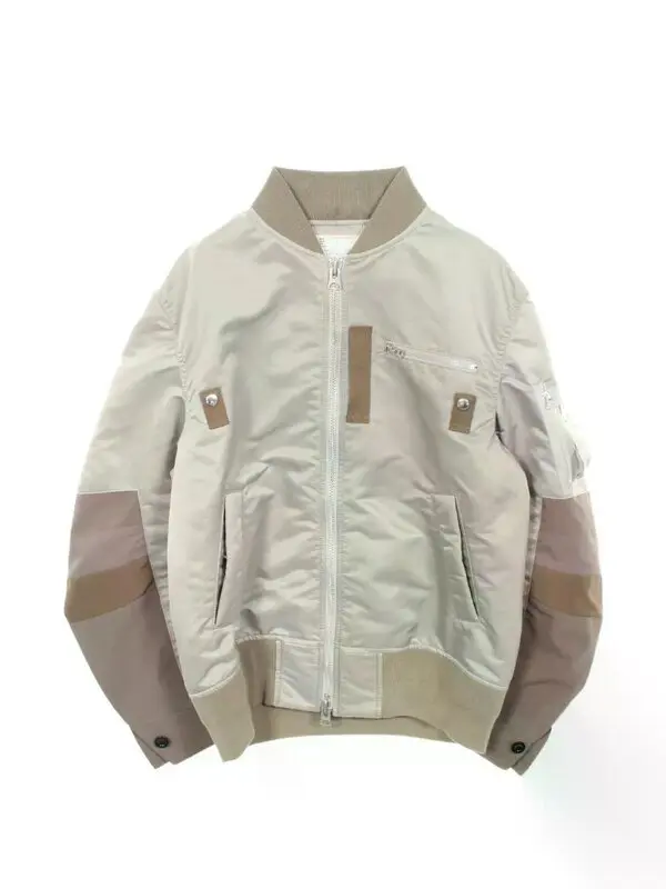 Sacai 2010s Paneled Bomber Jacket
