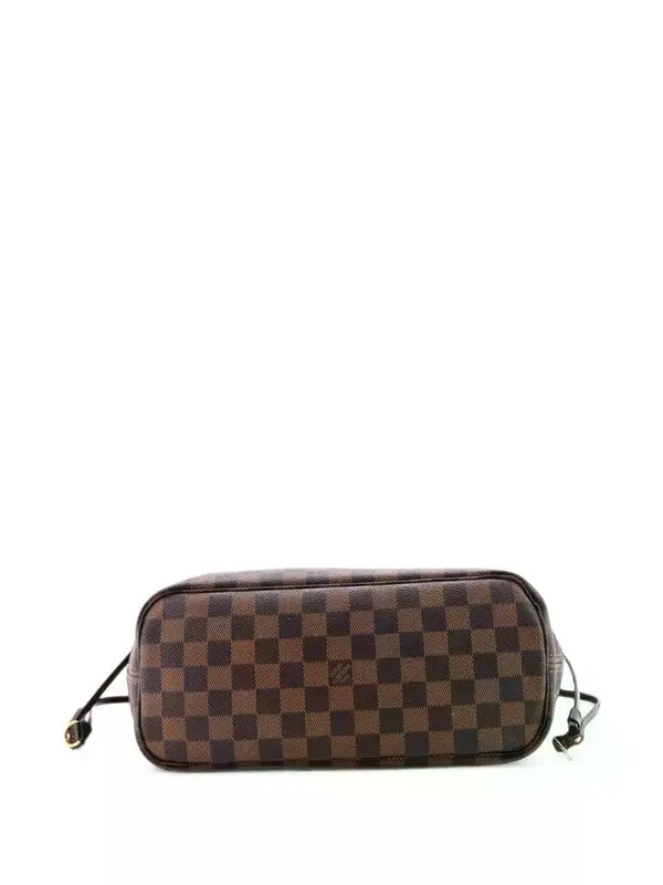 LOUIS VUITTON Neverfull Damier Pm Tote Bag - Brown