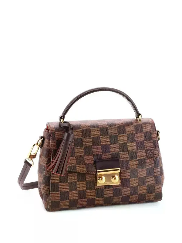 LOUIS VUITTON Croisette Handbag Damier Crossbody Bag - Brown