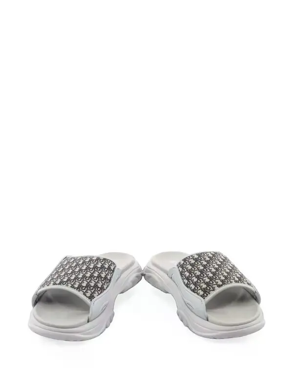 Dior 2010s Oblique Slide Sandals