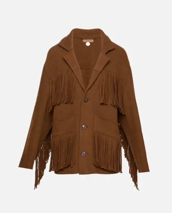 Alanui Spirit Of The West Jacket - Brown