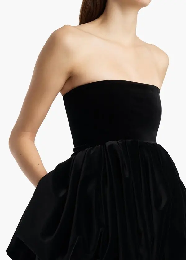 Khaite Bronte Dress In Velvet