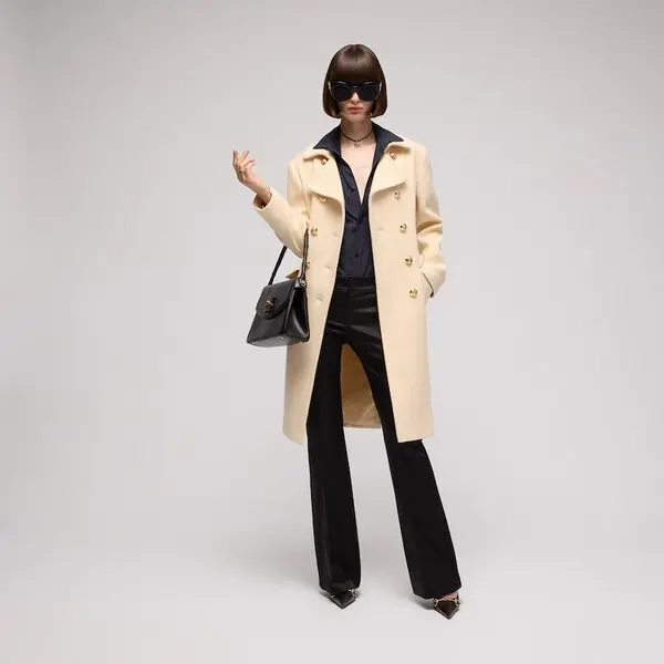 Gucci Stretch Acetate Duchesse Flared Pants