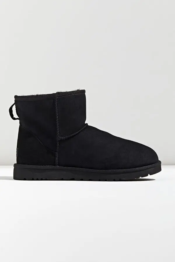 UGG Classic Mini Low Profile Boots - Black