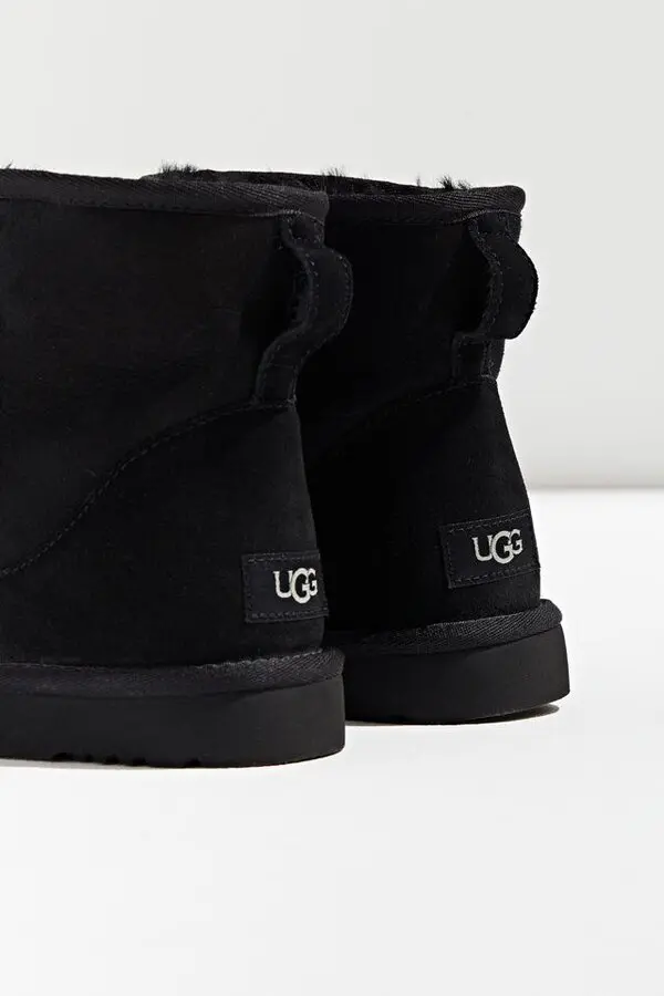 UGG Classic Mini Low Profile Boots - Black