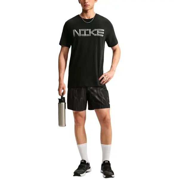 Nike Dri-fit T-shirt 'black White