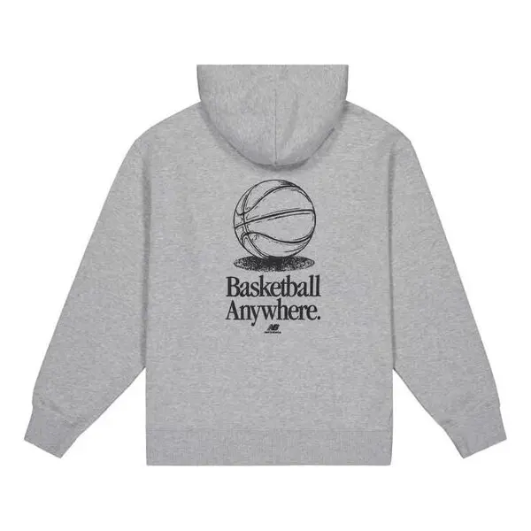 NEW BALANCE Hoodie Asia Sizing 'athletic - Grey