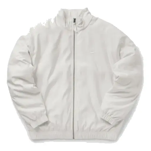 Nike Swoosh Satin Bomber Jacket 'phantom White - Phantom White/silver