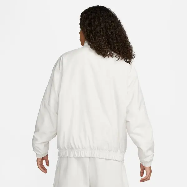 Nike Swoosh Satin Bomber Jacket 'phantom White