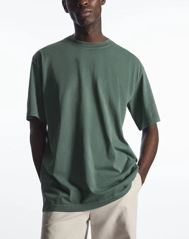 Cos T-shirt Size Cotton - Green