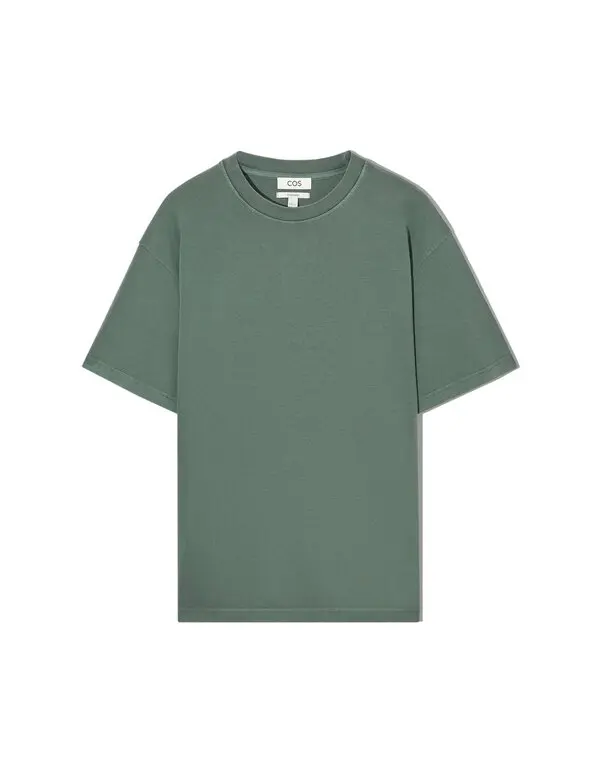 Cos T-shirt Size Cotton - Green