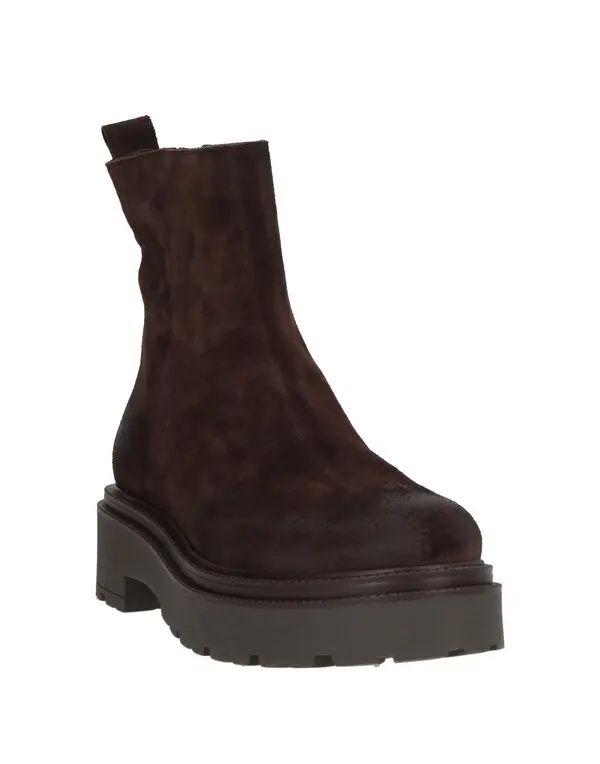 FABRIZIO CHINI Leather Ankle Boots