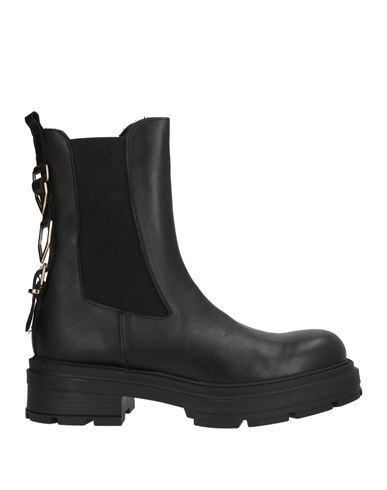 FABRIZIO CHINI Ankle Boots Size Calfskin - Black