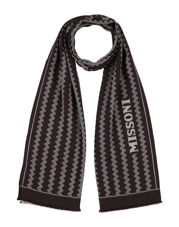 Missoni Scarf Chocolate Wool