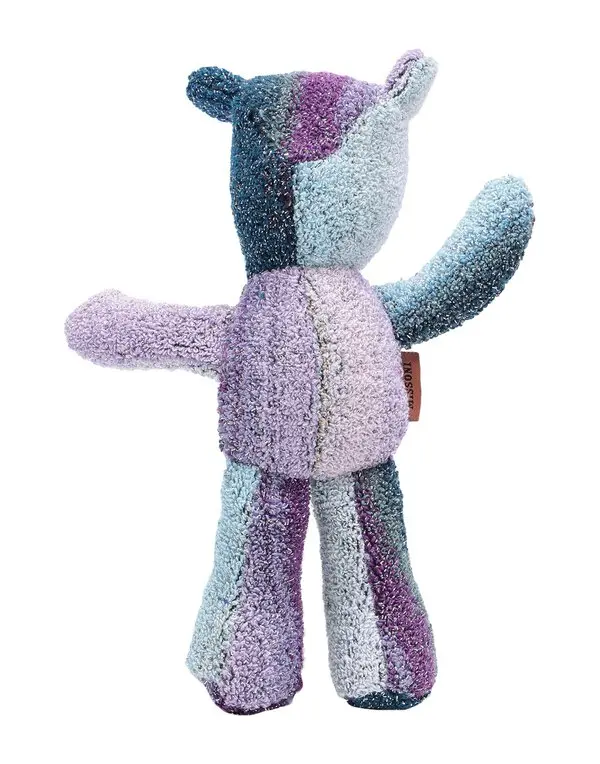 Missoni Clancy Orso Bruno Puppet Small Object For Home Lilac Cotton