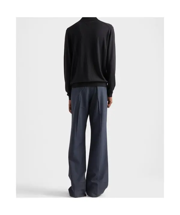 Prada Cashmere And Silk Polo Shirt