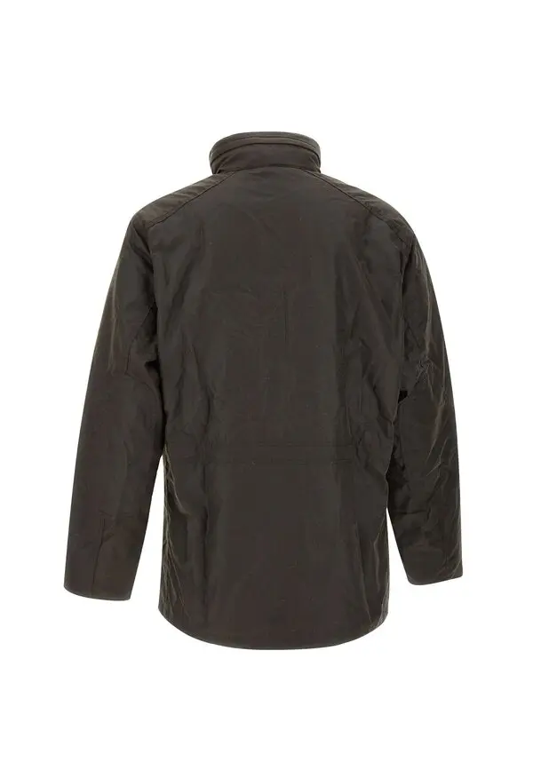 Barbour Sapper Wax Jacket - Black