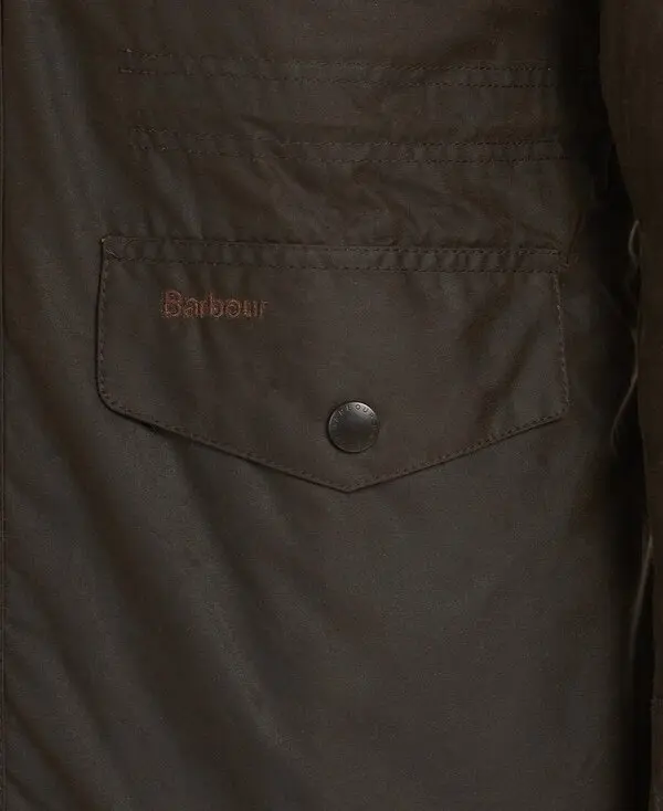 Barbour Sapper Wax Jacket - Black
