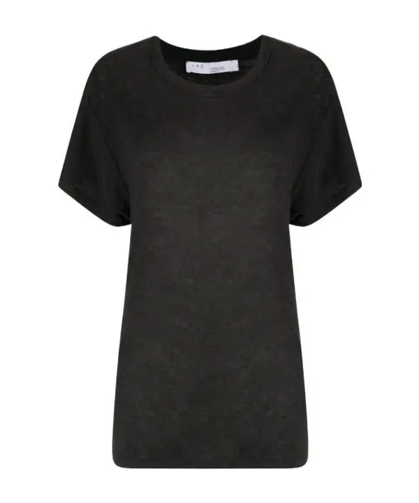 IRO PARIS Burn-out T-shirt - Black