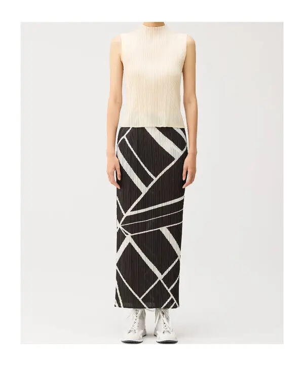 Issey Miyake Fold Line Skirt