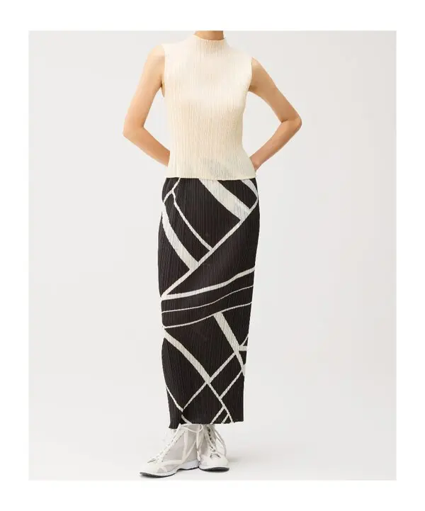 Issey Miyake Fold Line Skirt