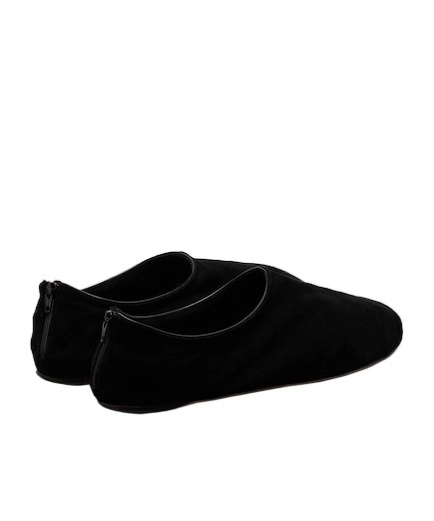 THE ROW Stellene Suede Slip-on Shoes