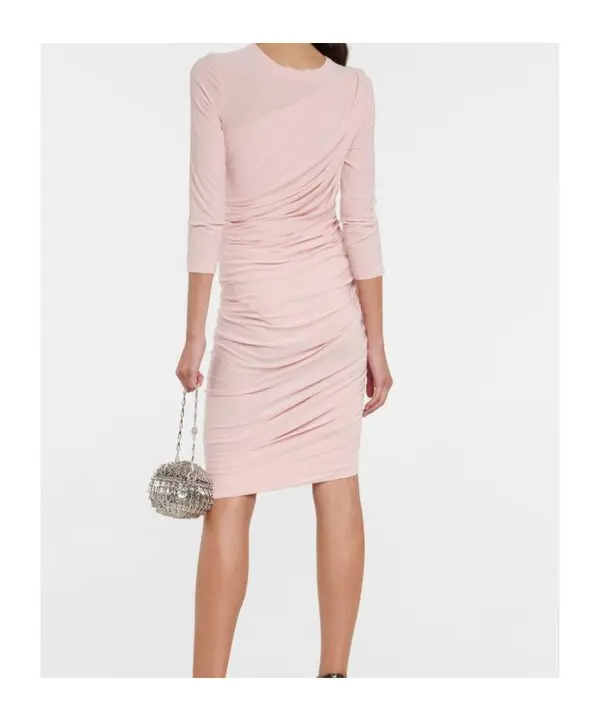 Norma Kamali Diana Jersey Midi Dress