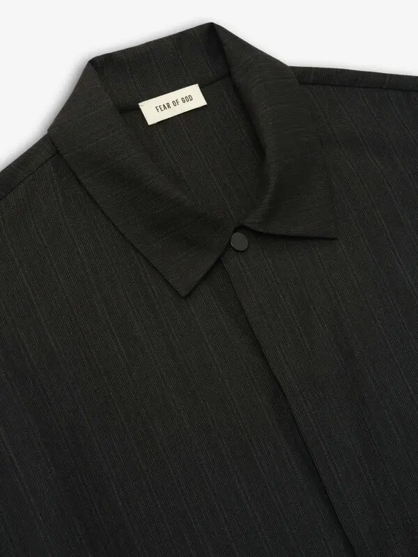 Fear Of God Long-sleeved Curved Hem Shirt