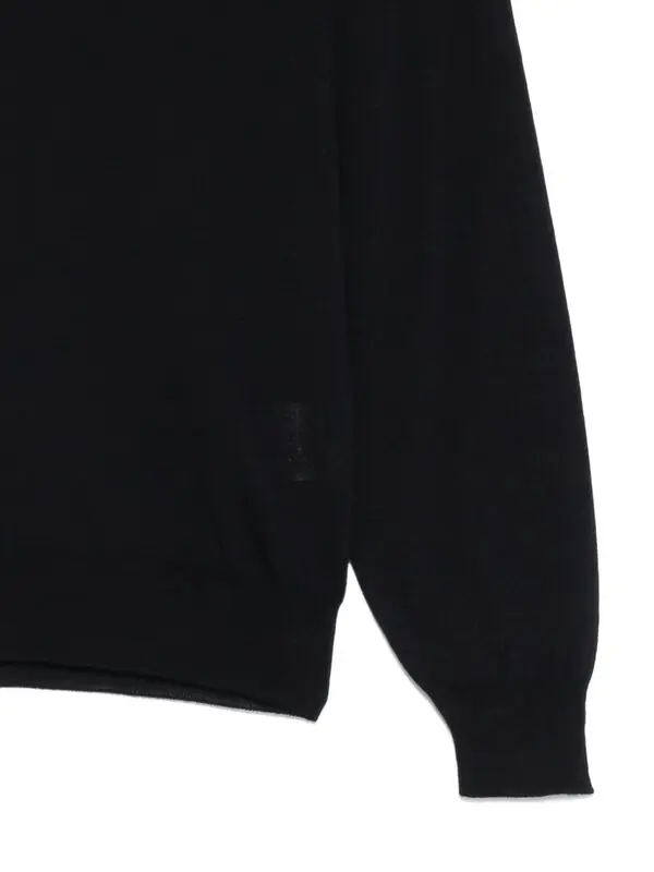LARDINI Wool Turtleneck Sweater