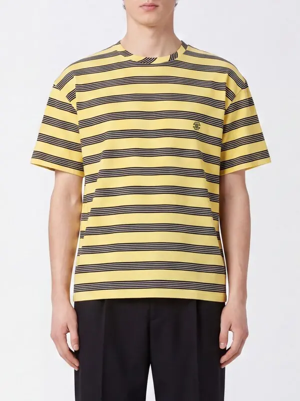 Celine T-shirt In Striped Cotton Jersey