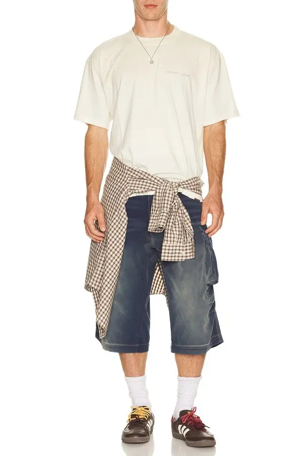 REPRESENT Reverse Resent Tee In White