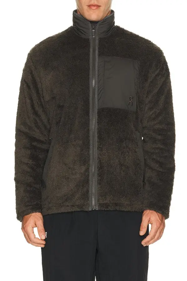 On Ascent Fleece Jacket - Espresso