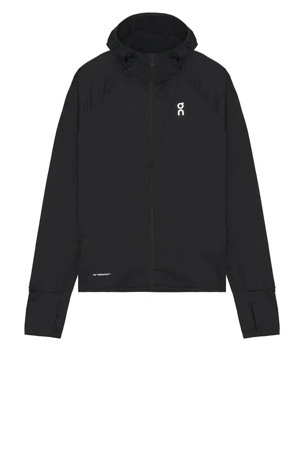 On Climate Zip Hoodie - Black