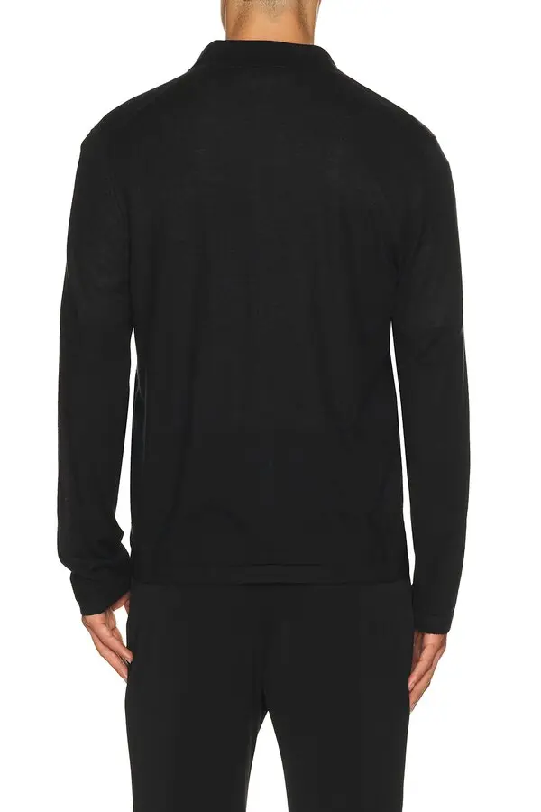 Gabriela Hearst Frome Polo - Black