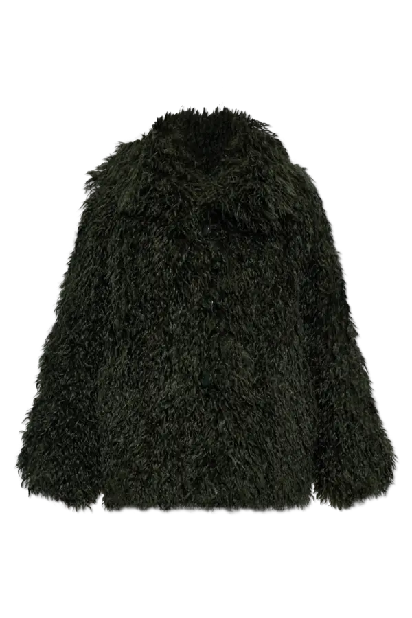 Emporio Armani Faux Fur - Green