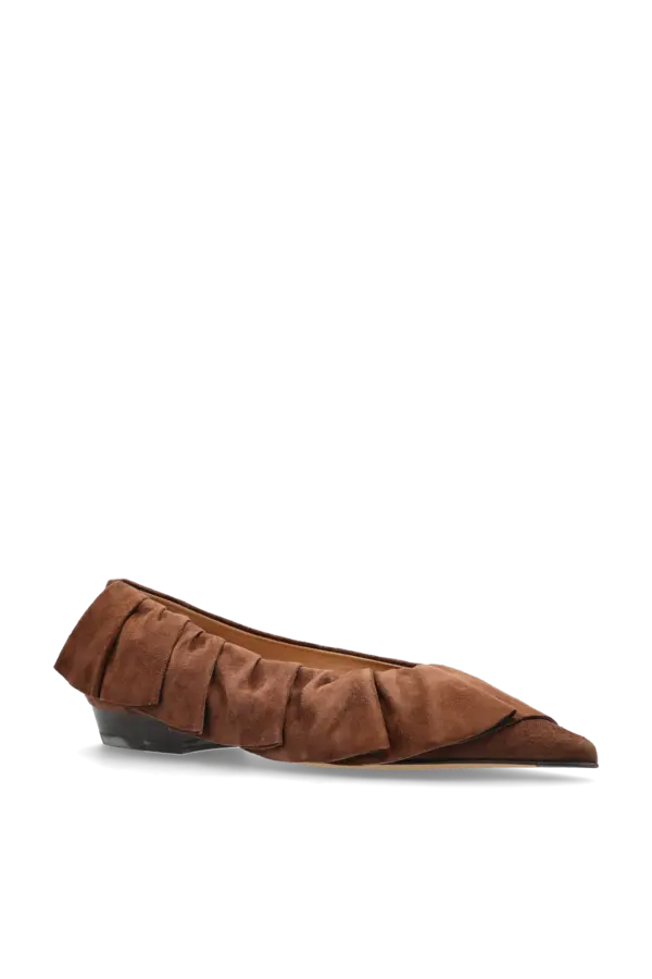 JW Anderson Suede Ballet Flats