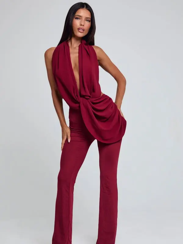 OUTCAST Arlen Jumpsuit - Red