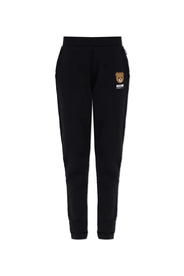 Moschino Sweatpants From The 'active' Line - Black