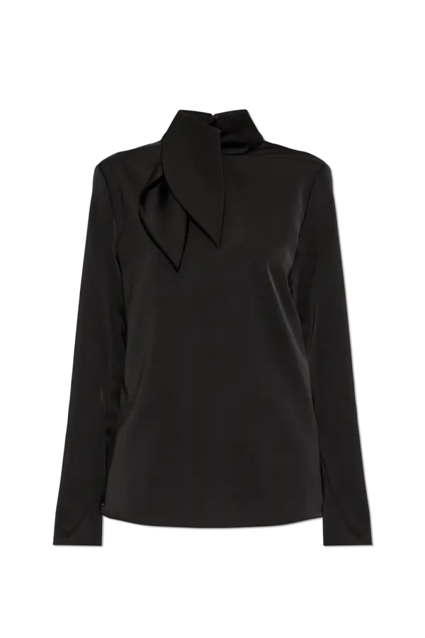 Emporio Armani Satin Top - Black